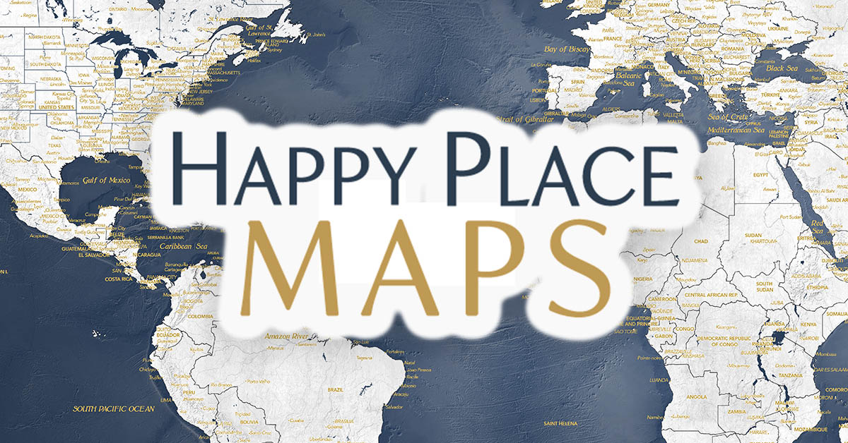 All Golf Maps | Happy Place Maps